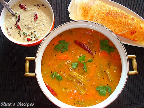 Rina's Recipes: Paper Dosa and Coconut Peanut Chutney